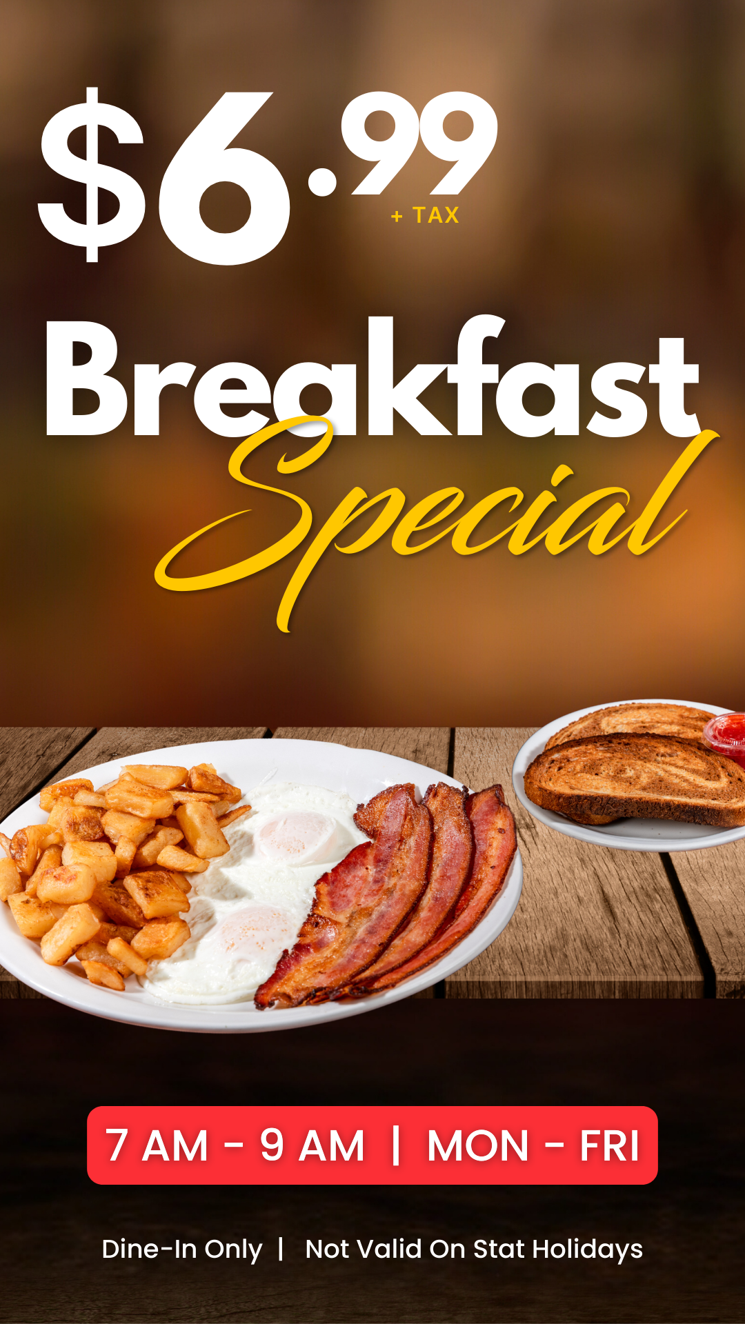 Breakfast specials near me store